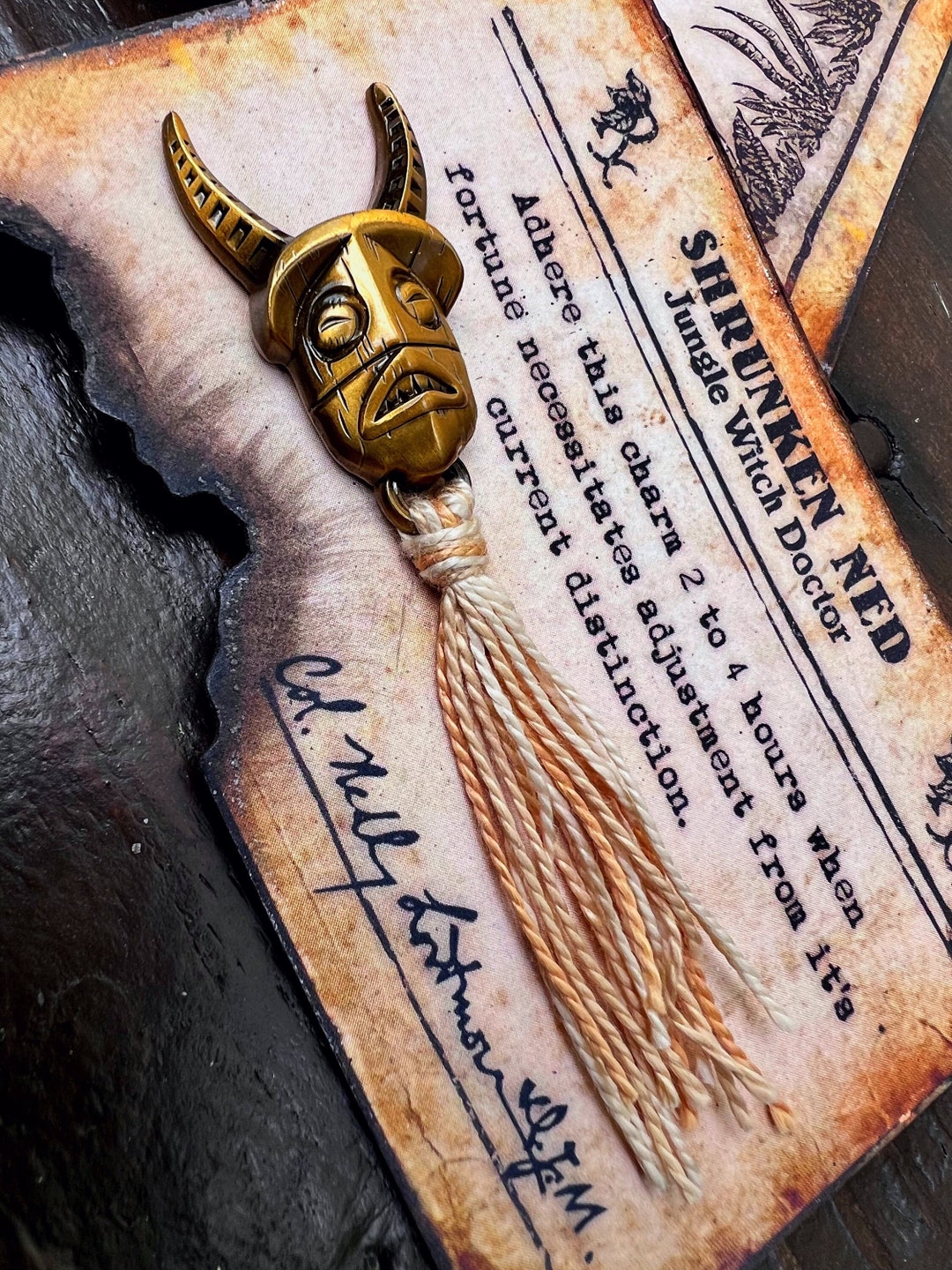 Tiki Mask Pin - Juju - Adventureland - Tiki - Cruise - Jungle - Room ...
