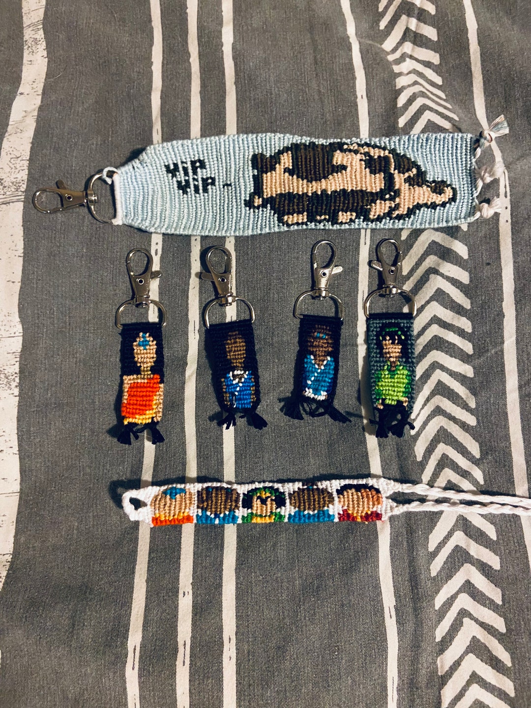 Avatar the Last Airbender Bracelet and Keychains | Adjustable - Etsy