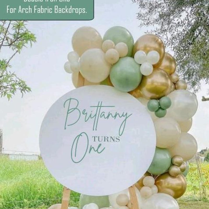 Birthday Back Drop Fabric - Etsy
