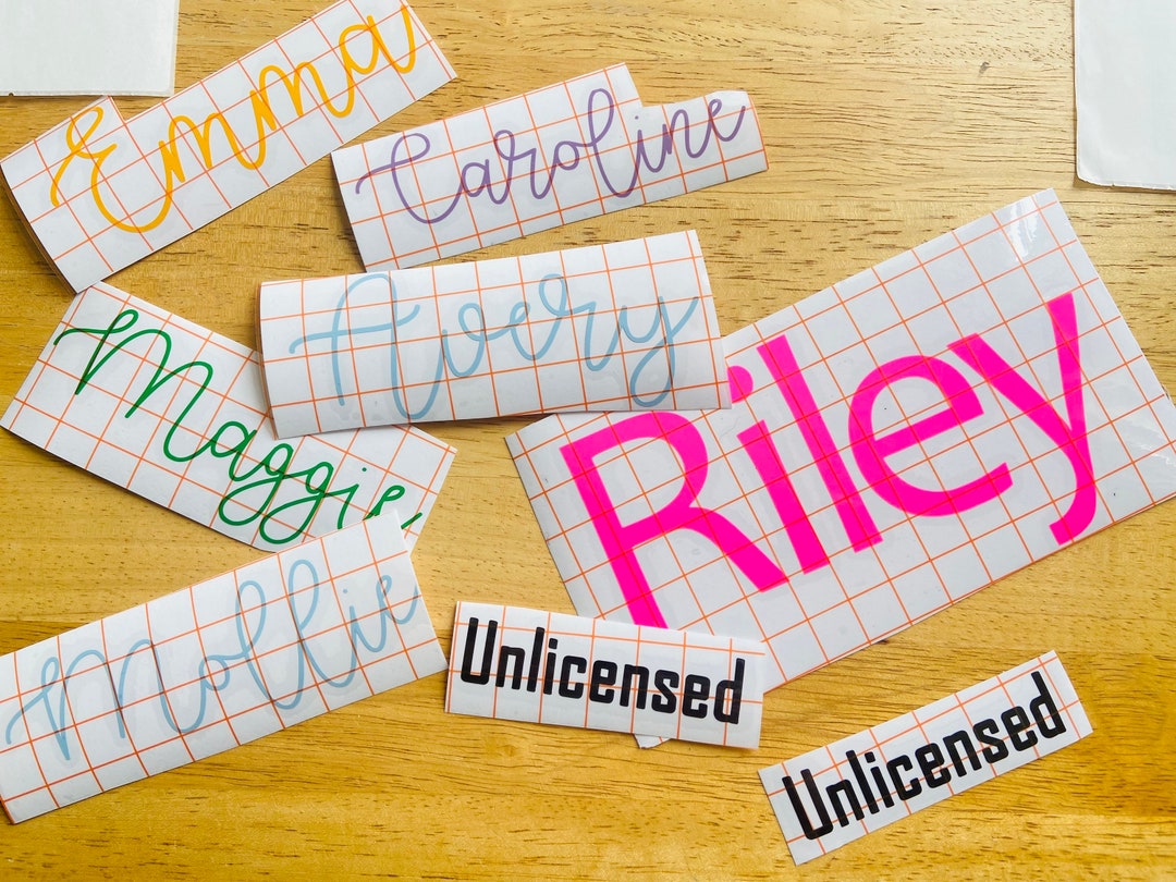 Name Decal, Name Sticker, Custom Stickers, Custom Name Sticker, Decals ...