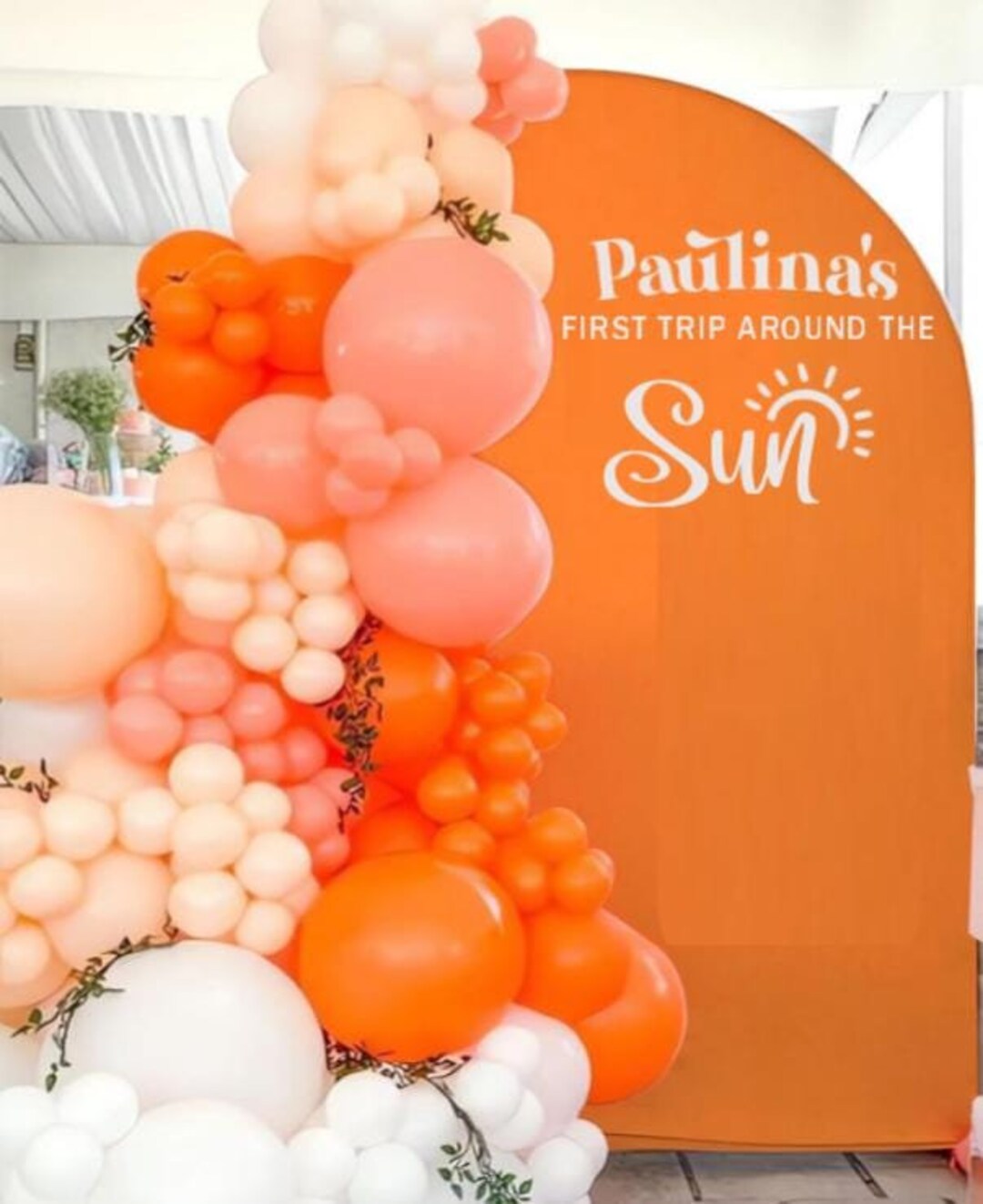 First Trip Around the Sun Birthday Iron on Decal | Birthday Decal for ...