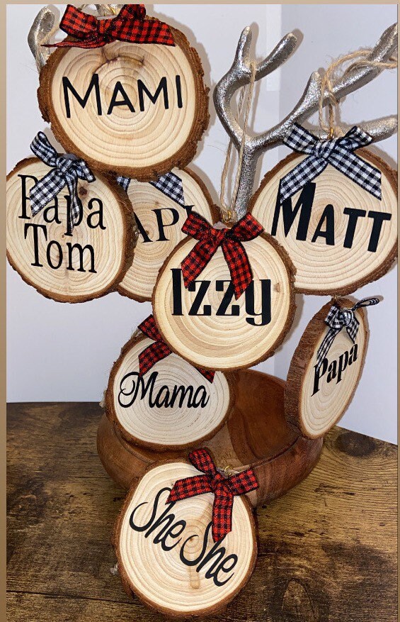Personalized Christmas Tree Decor Custom Christmas Gift - Etsy