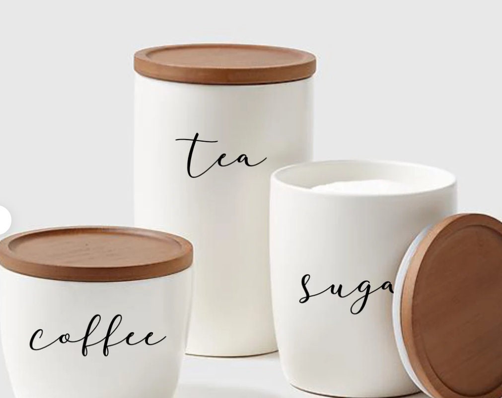 Sugar Coffee And Tea Containers