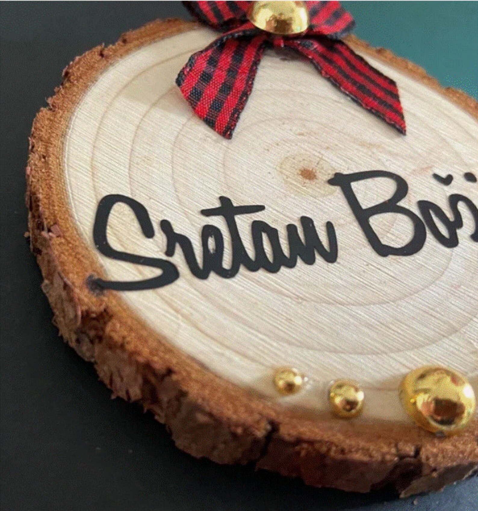 Personalized Christmas Tree Decor Custom Christmas Gift - Etsy