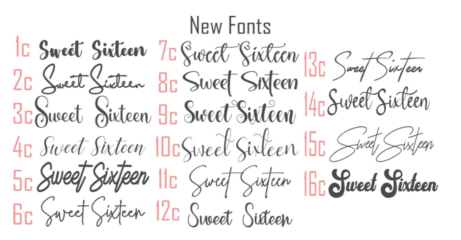 Happy Sweet 16 Sign - Custom Sweet 16 Name Adhesive - Happy Sweet 16 ...