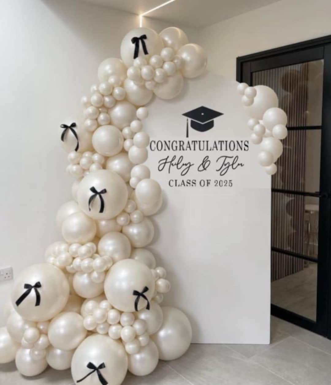 Graduation Iron-on Decal or Sticker for Backdrop Arch - Congrats Grad ...