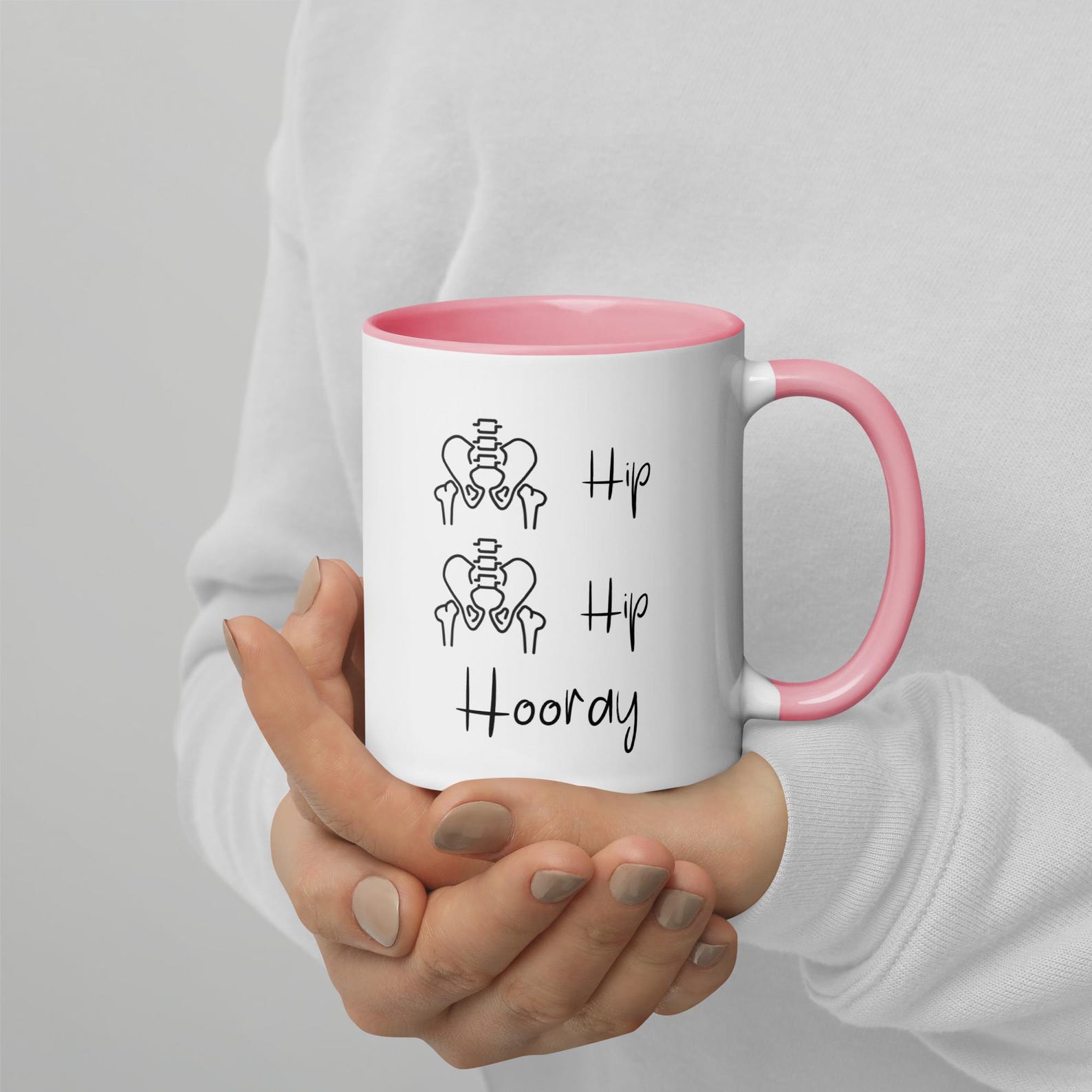 Hip Hip Hooray Mug, Funny Hip Replacement Mug, Hip Surgery Coffee Mug, Hip Replacement Gift ...
