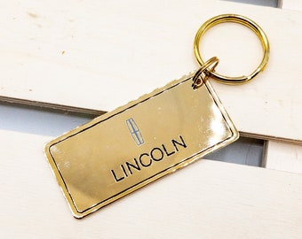 Lincoln Keychain - Etsy