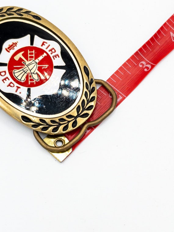 Vintage Belt Buckle - 1970s/ 1980s - Fire Department … - Gem