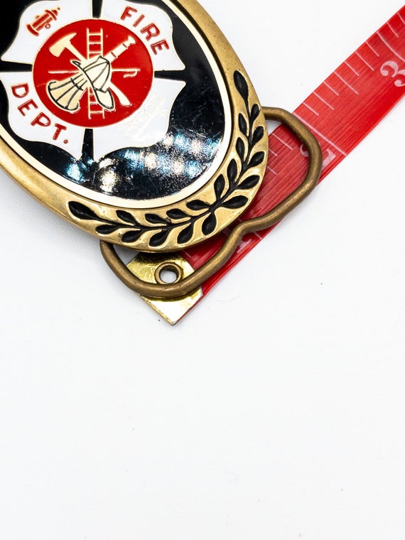 Vintage Belt Buckle - 1970s/ 1980s - Fire Department … - Gem