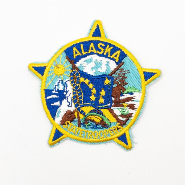Police Badge State Alaska Trooper - Etsy