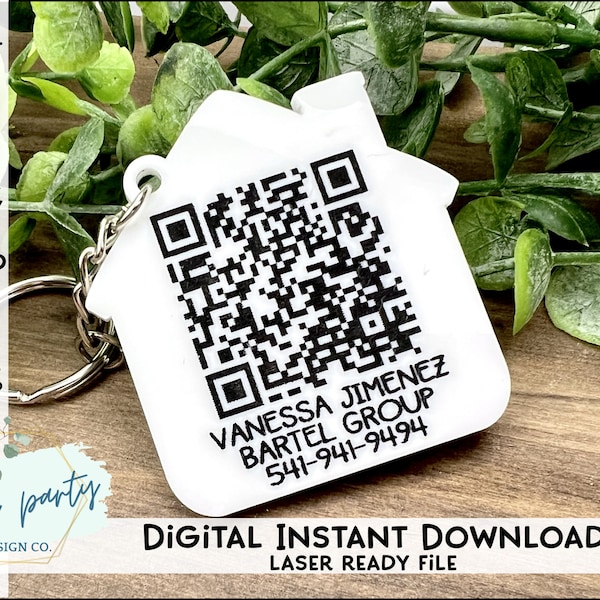 Realtor Keychain - Etsy