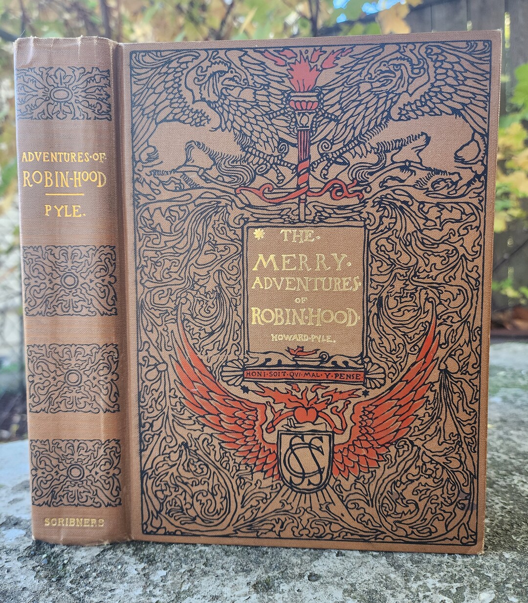 The Merry Adventures of Robin Hood. Howard Pyle. Scribner's & Sons ...