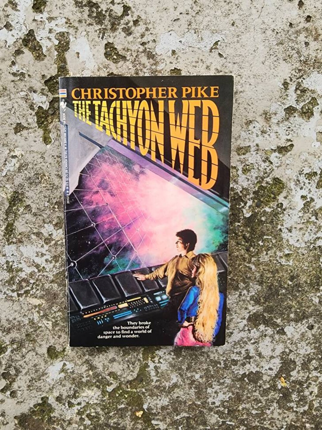 SCARCE First Edition. the Tachyon Web. Christopher Pike. Bantam Spectra. 1986. YA Science ...