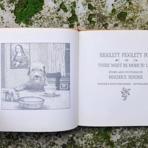 Vintage Higglety Pigglety Pop! Maurice Sendak Children's Book, 1967 ...
