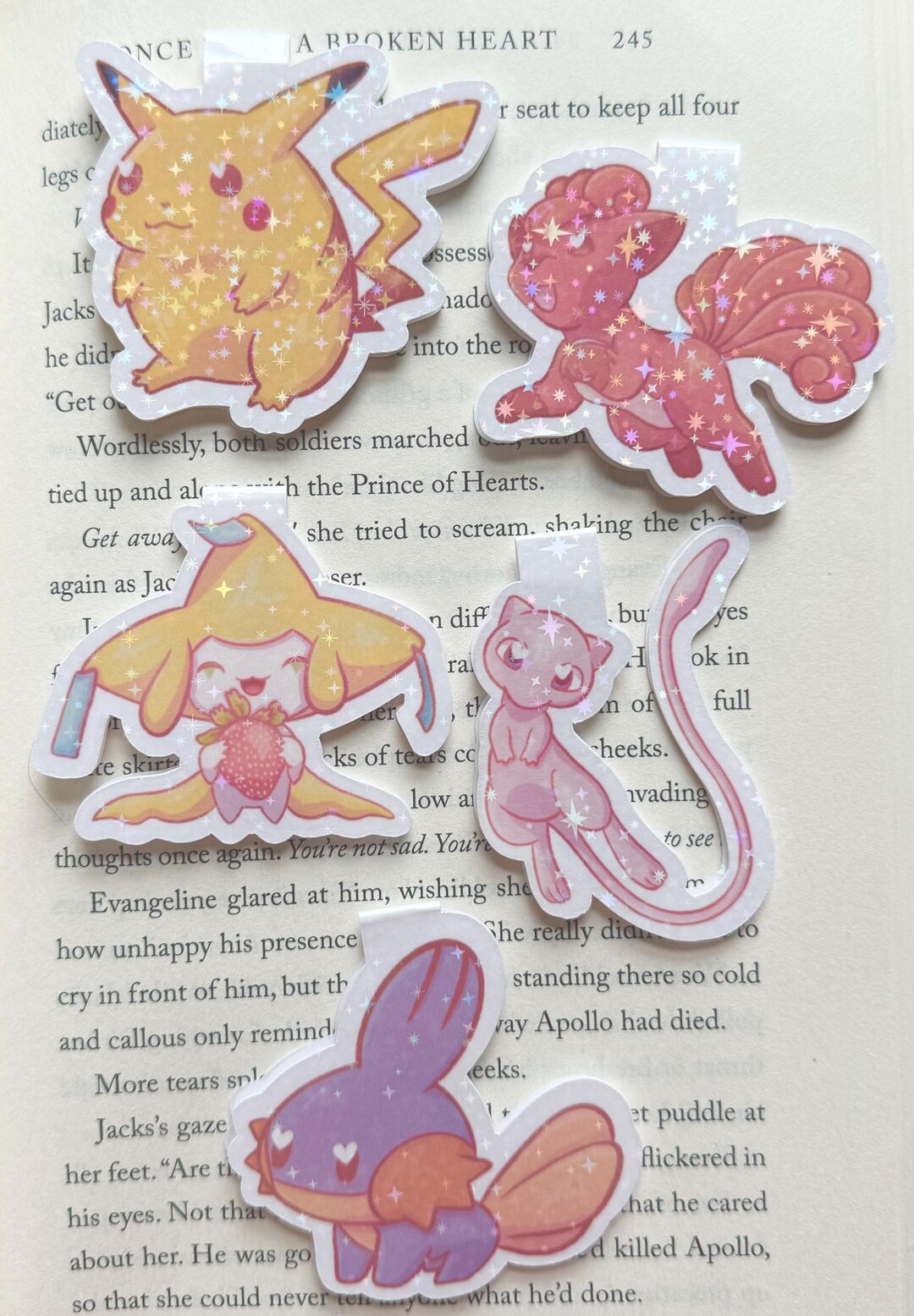 Pokémon Chonky Pikachu Vulpix Jirachi Mew Shiny Mudkip Holographic ...