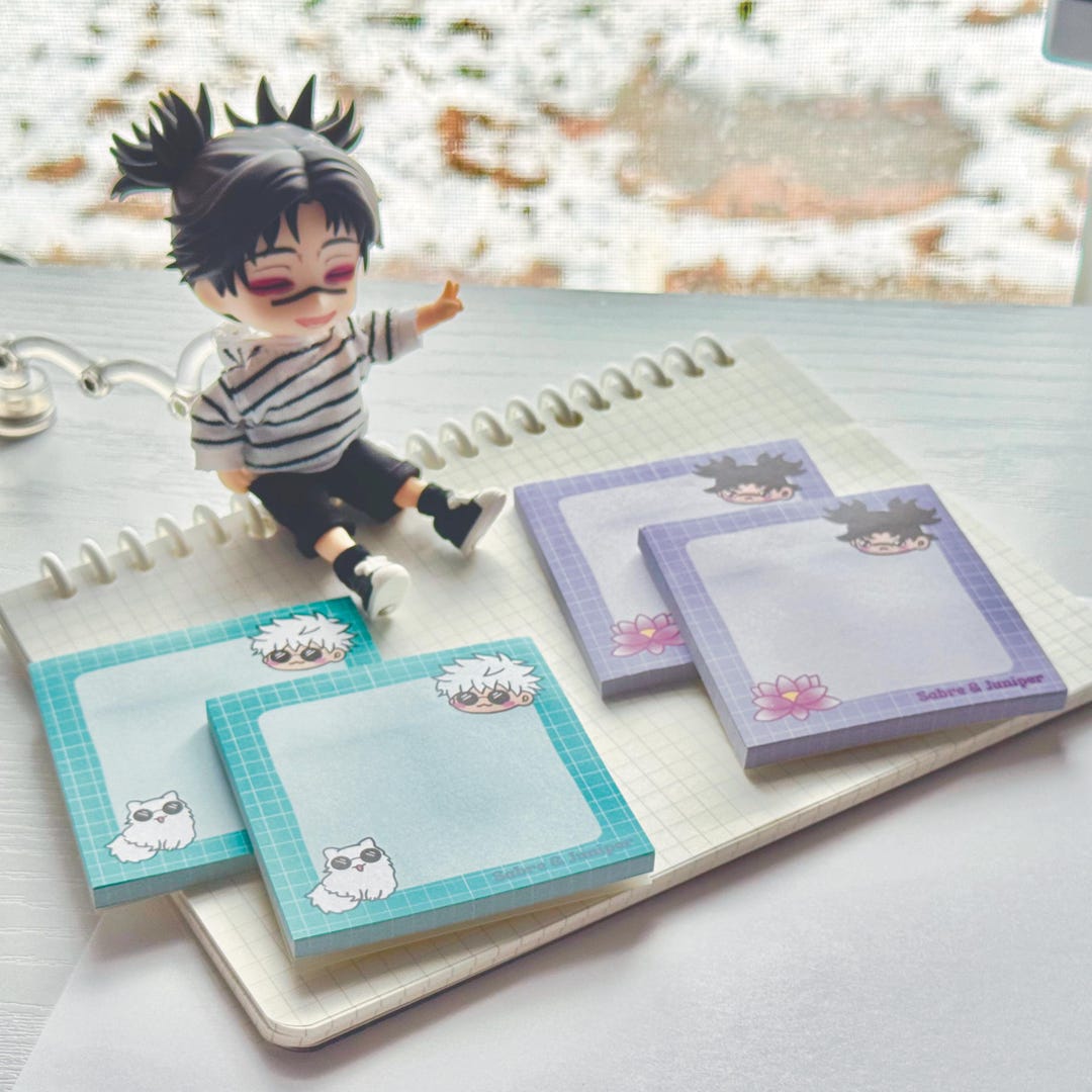 JJK Gojo Satoru Choso Kamo Sticky Notes - Etsy