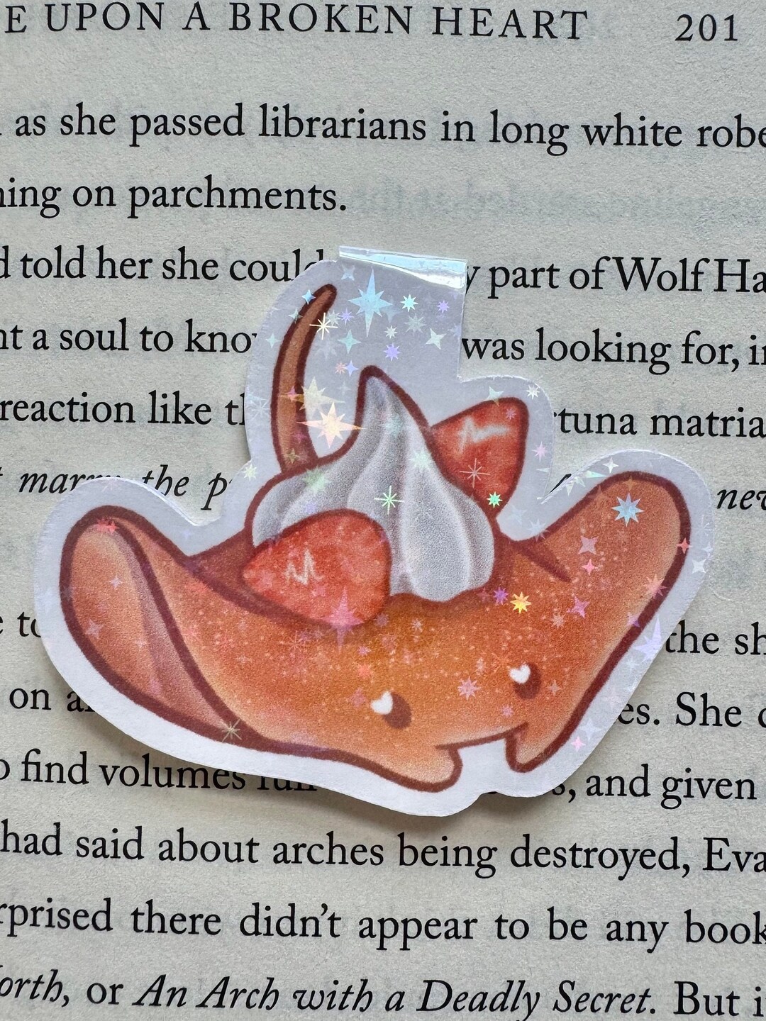 Manta Ray Pancake Holographic Magnetic Bookmark - Etsy