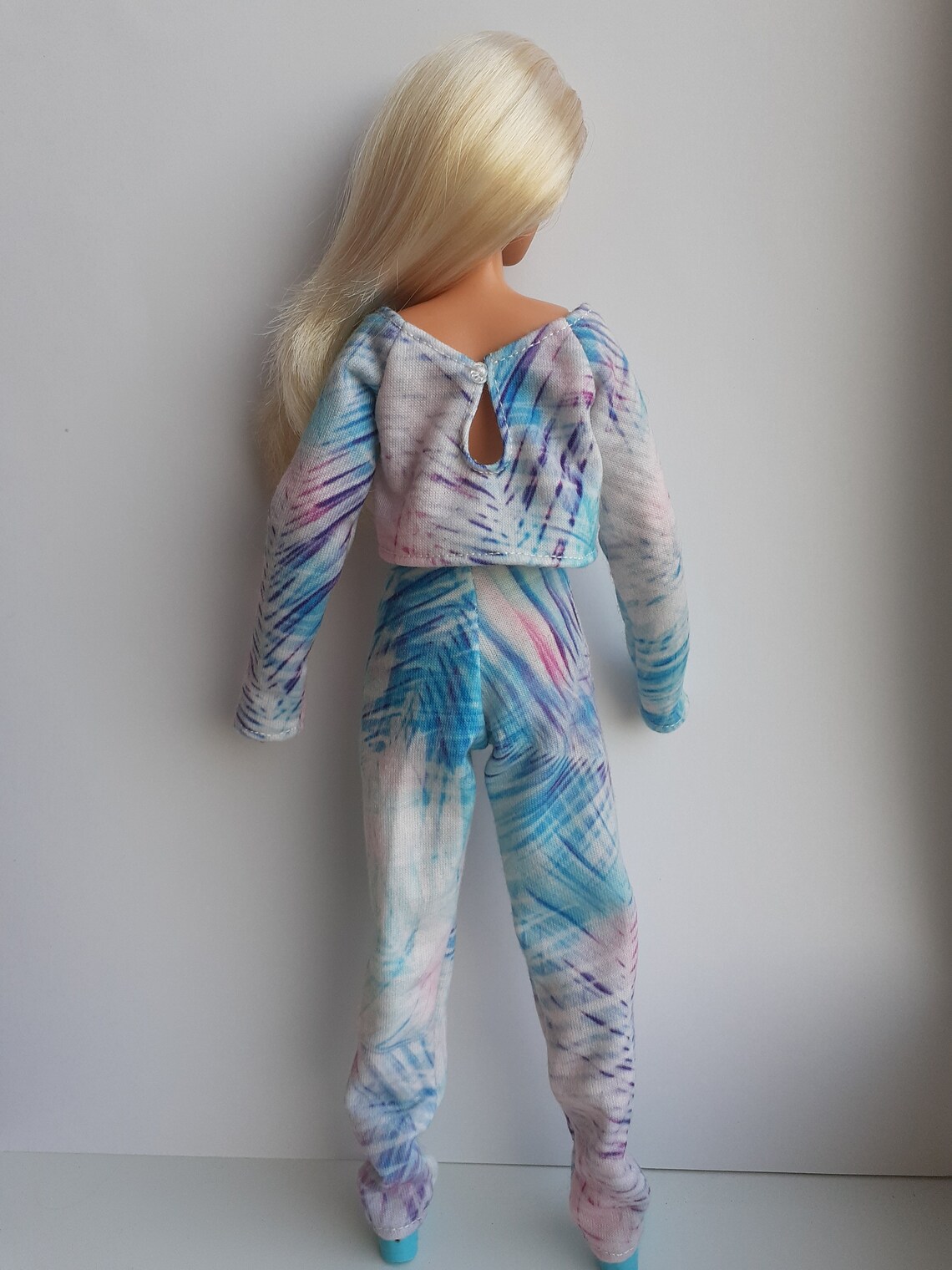Tall Barbie doll palm-tree pattern leisure suit Tall Barbie | Etsy