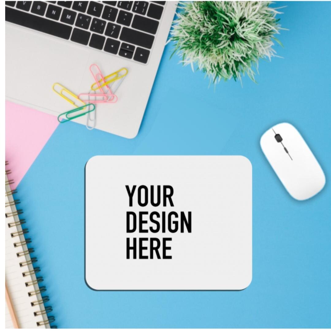 Custom Photo Mouse Pad, Personalized Logo or Collage, Office Gift - Etsy