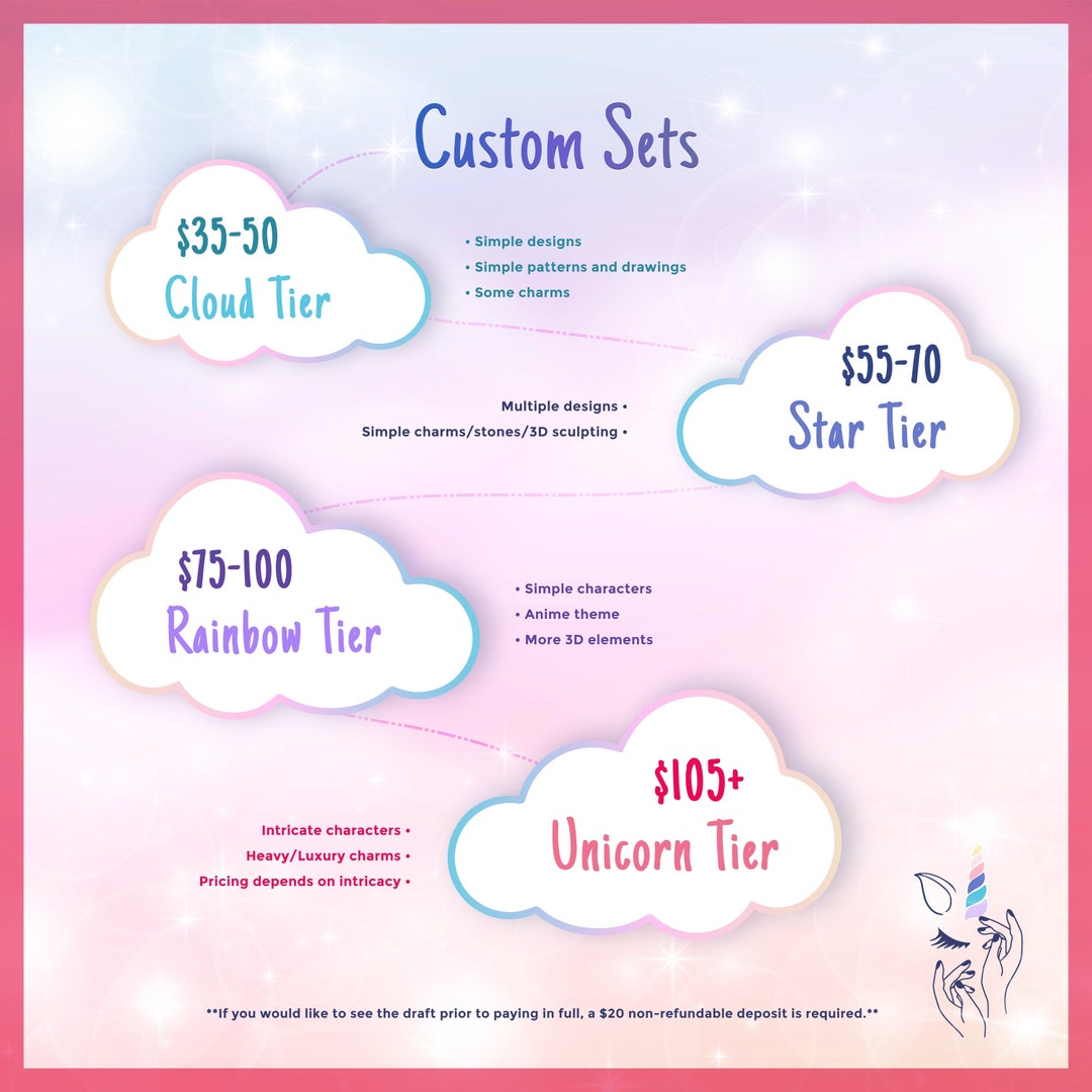 Howl X Sophie Chiikawa SM Pika X Mimikyu Custom Nails Press Ons - Etsy