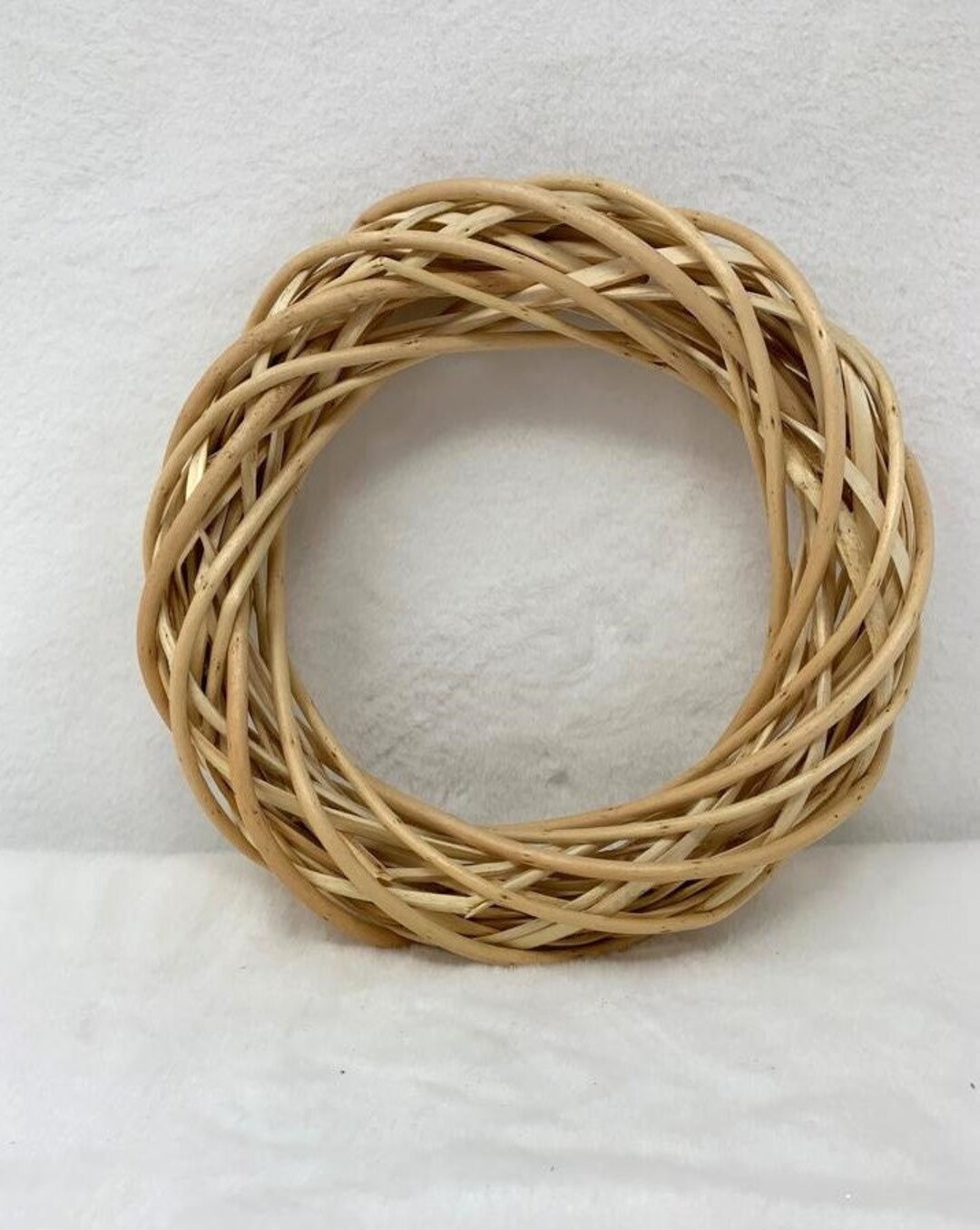 Natural Rattan Wicker Wreath Ring, DIY Wreath, Wicker Wreath, Easter ...