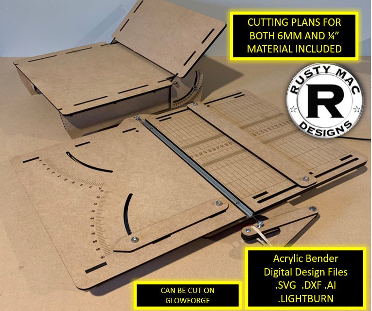 G2 Acrylic Bender and Former Set digital Design Files - Etsy