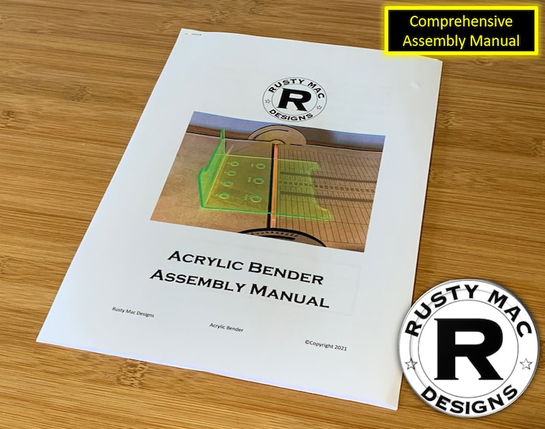 G2 Acrylic Bender and Former Set digital Design Files | Etsy