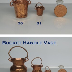 Miniature Copper Cookware 100% Authentic Copper 1:12 Scale - Etsy