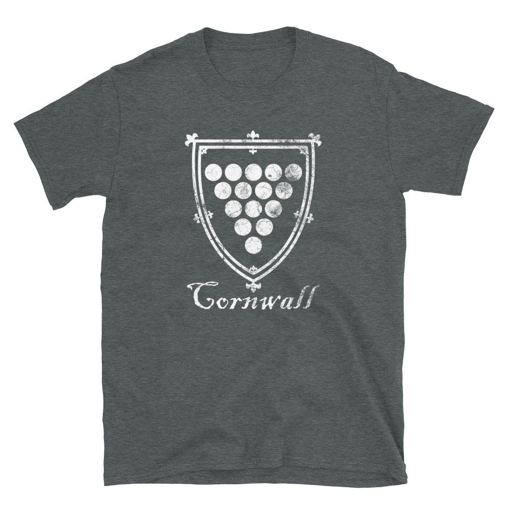 Cornish Shield White Medieaval Shield Cornwall Distressed - Etsy UK