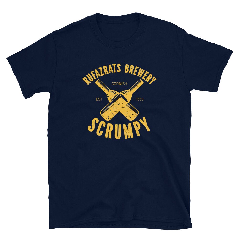 Cornish Scrumpy Rufazrats Brewery Cornwall T-shirt Unisex Crew Neck ...