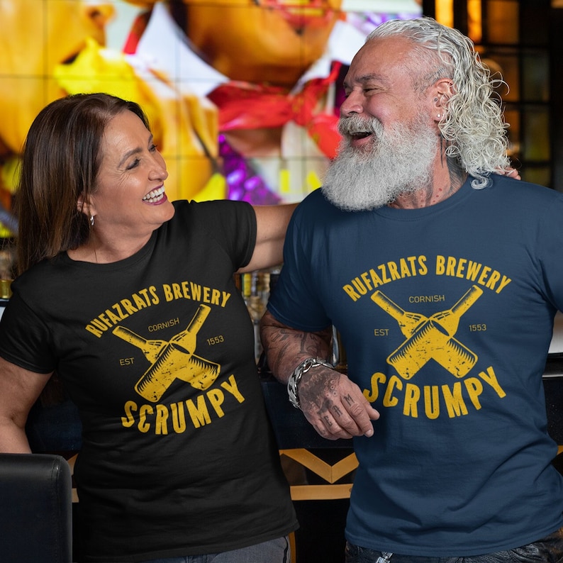 Cornish Scrumpy Rufazrats Brewery Cornwall T-shirt Unisex Crew Neck ...