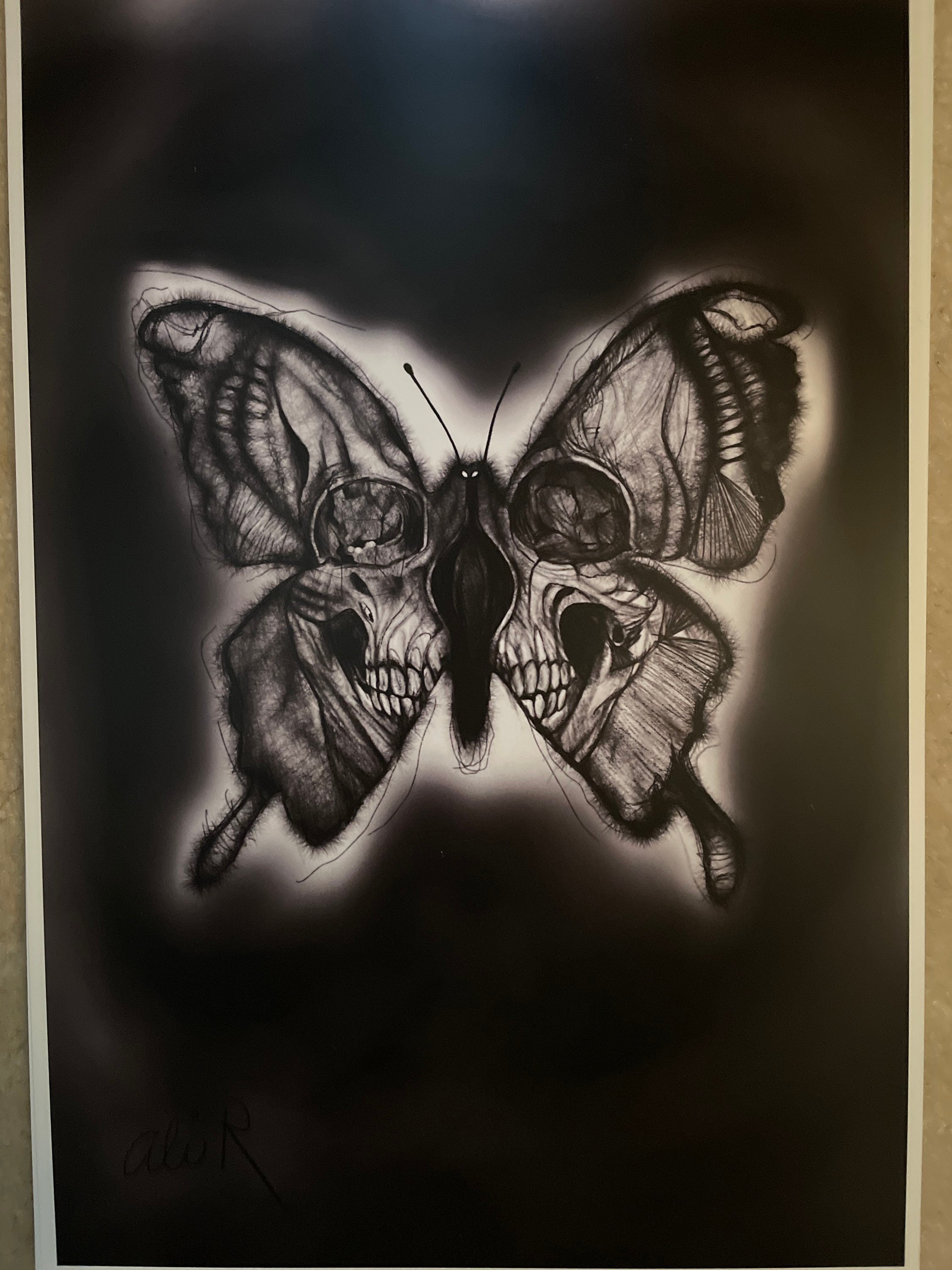 Artwork Print Death Moth - Etsy