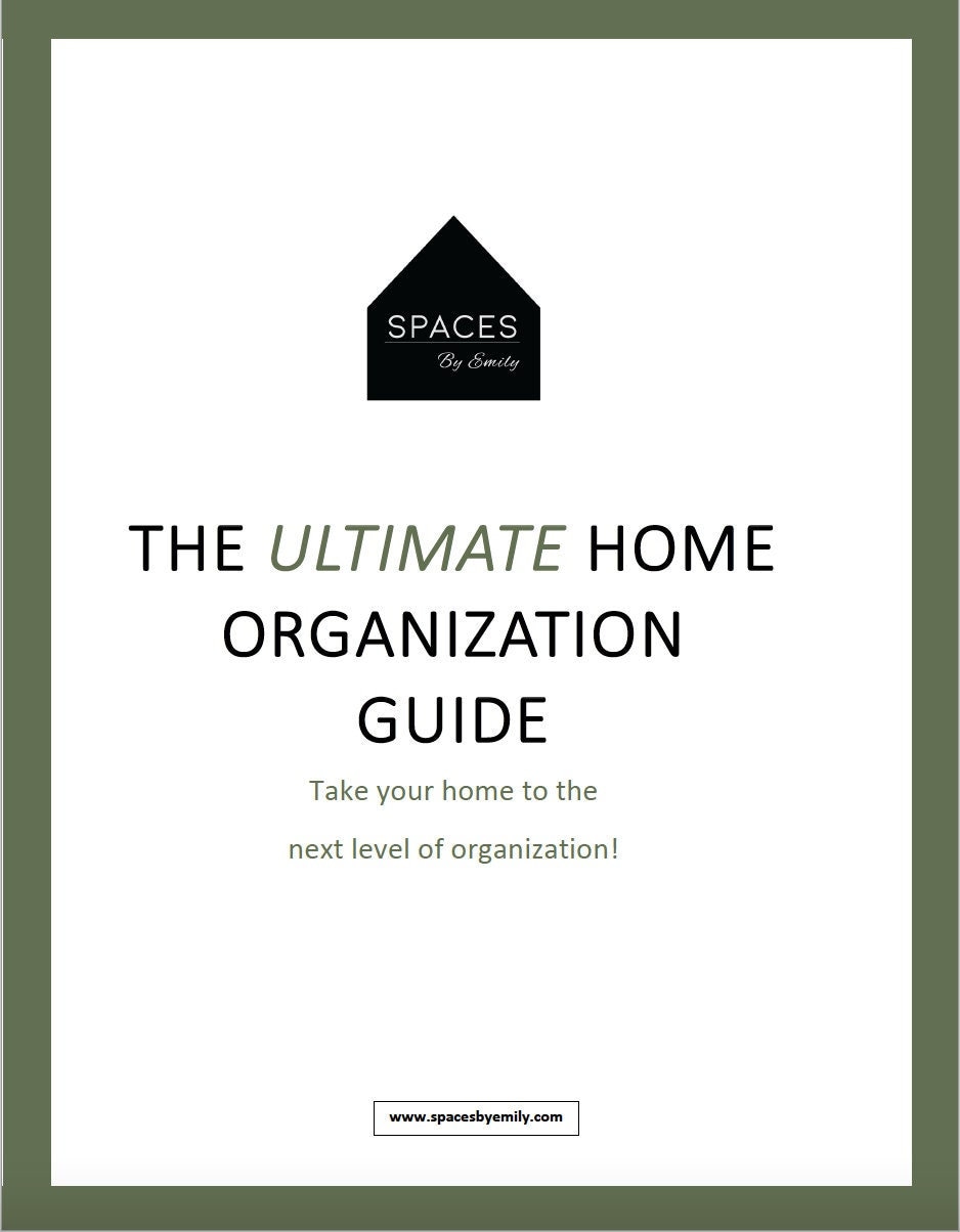 The Ultimate Home Organization Guide - Etsy