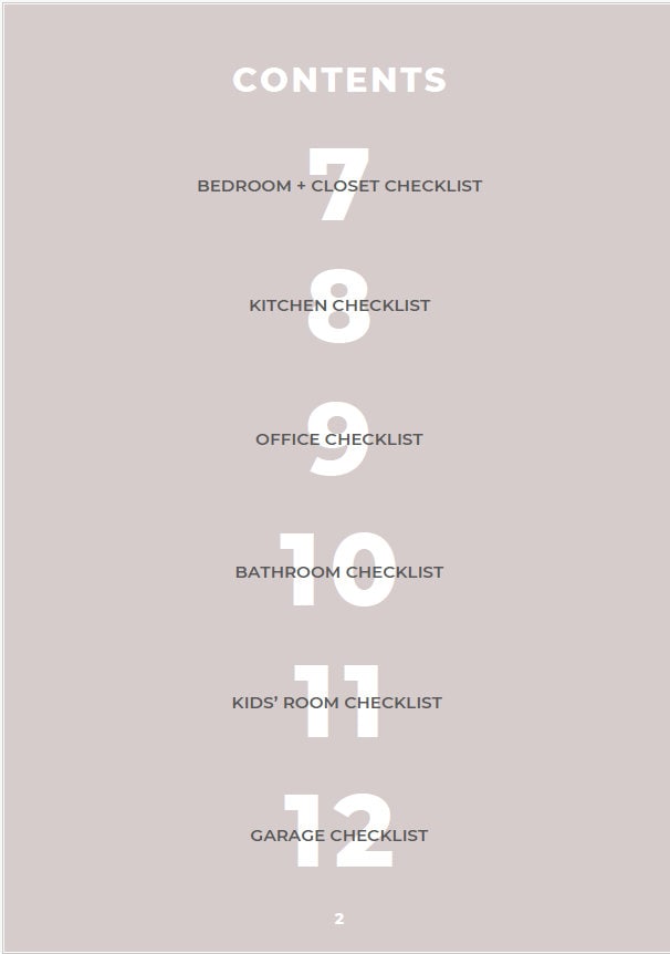 The Ultimate Home Organization Guide - Etsy