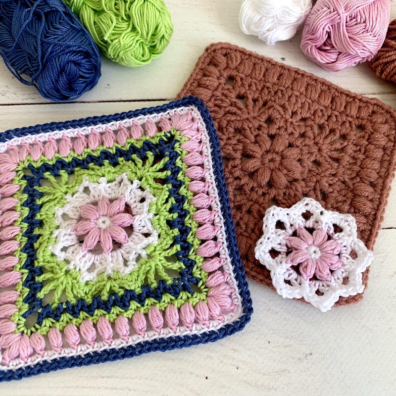 Granny Square Potholder - Etsy