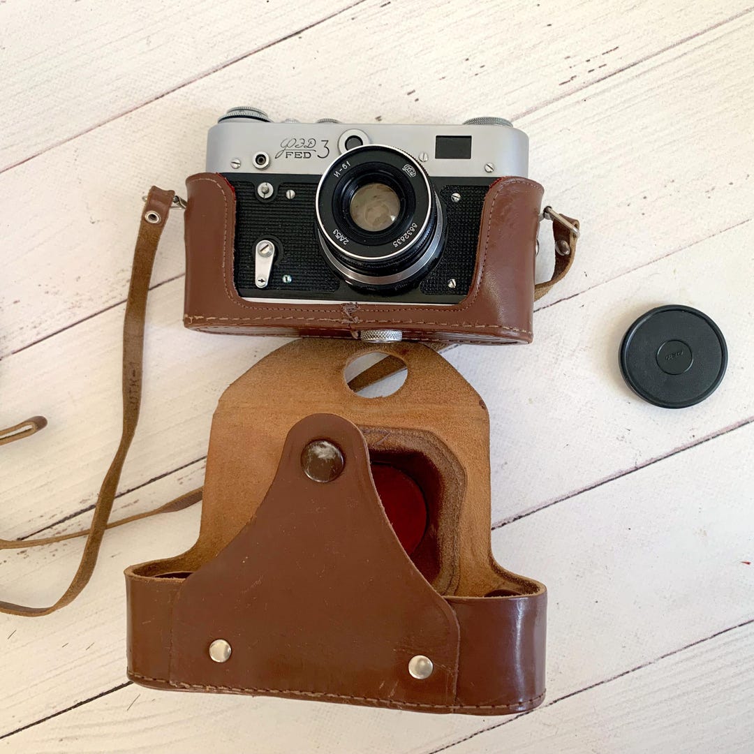 Vintage FED 3 Working 35mm Film Camera, Manual Rangefinder Classic Film ...