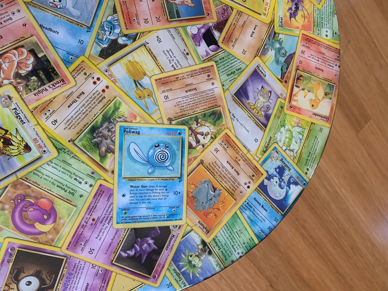 Side Table Pokémon Side Table Pokémon Cards Bed Side | Etsy