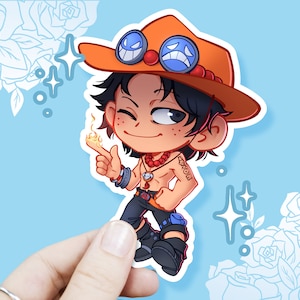 Ace - Matte Vinyl Sticker - Anime - ( 3 in / 7,6 Cm) - Etsy