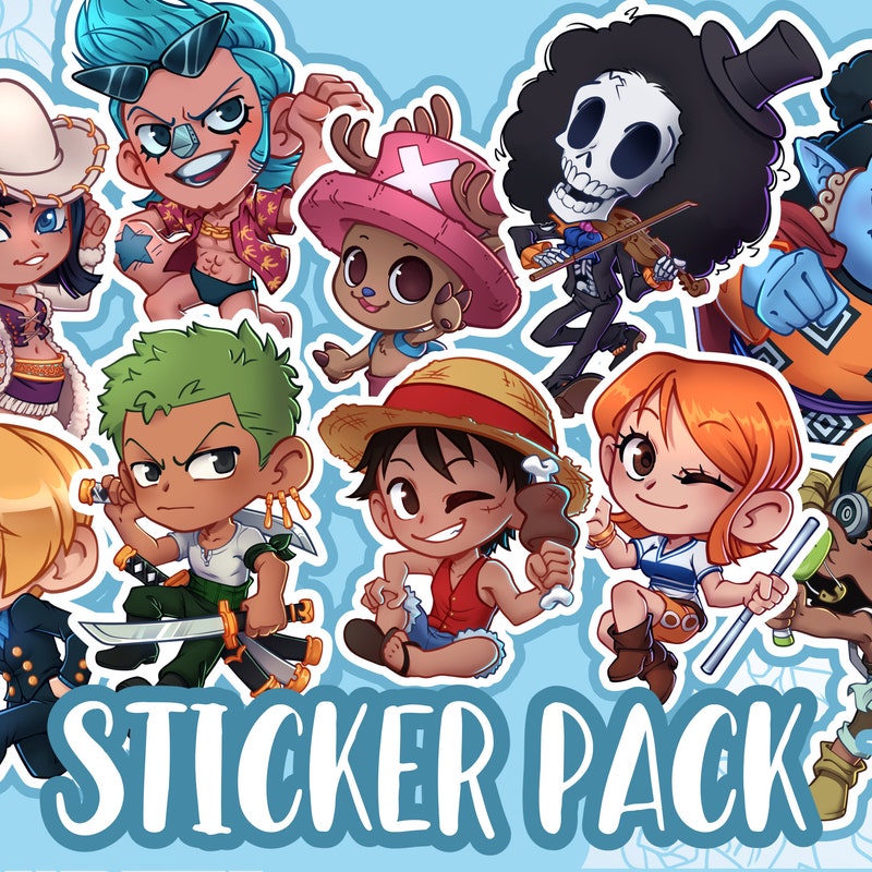 One Piece Vinyl Stickers - Etsy