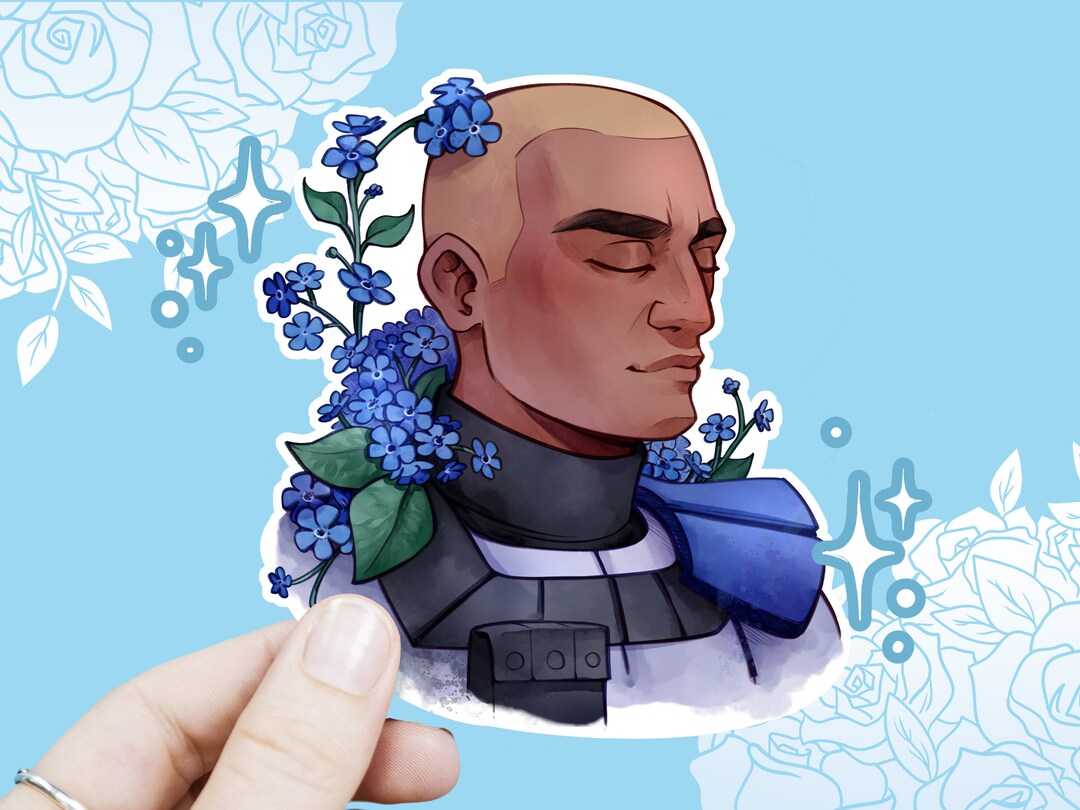 STAR WARS Clone Wars Matte Vinyl Sticker Pack - Captain Rex - ( 3 in ...