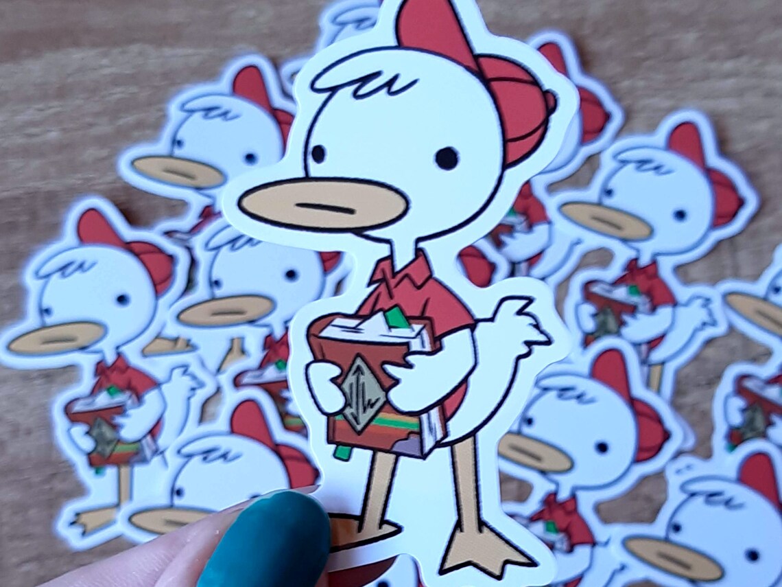 Ducktales 2017 Vinyl Stickers Scrooge Donald Huey Dewey - Etsy