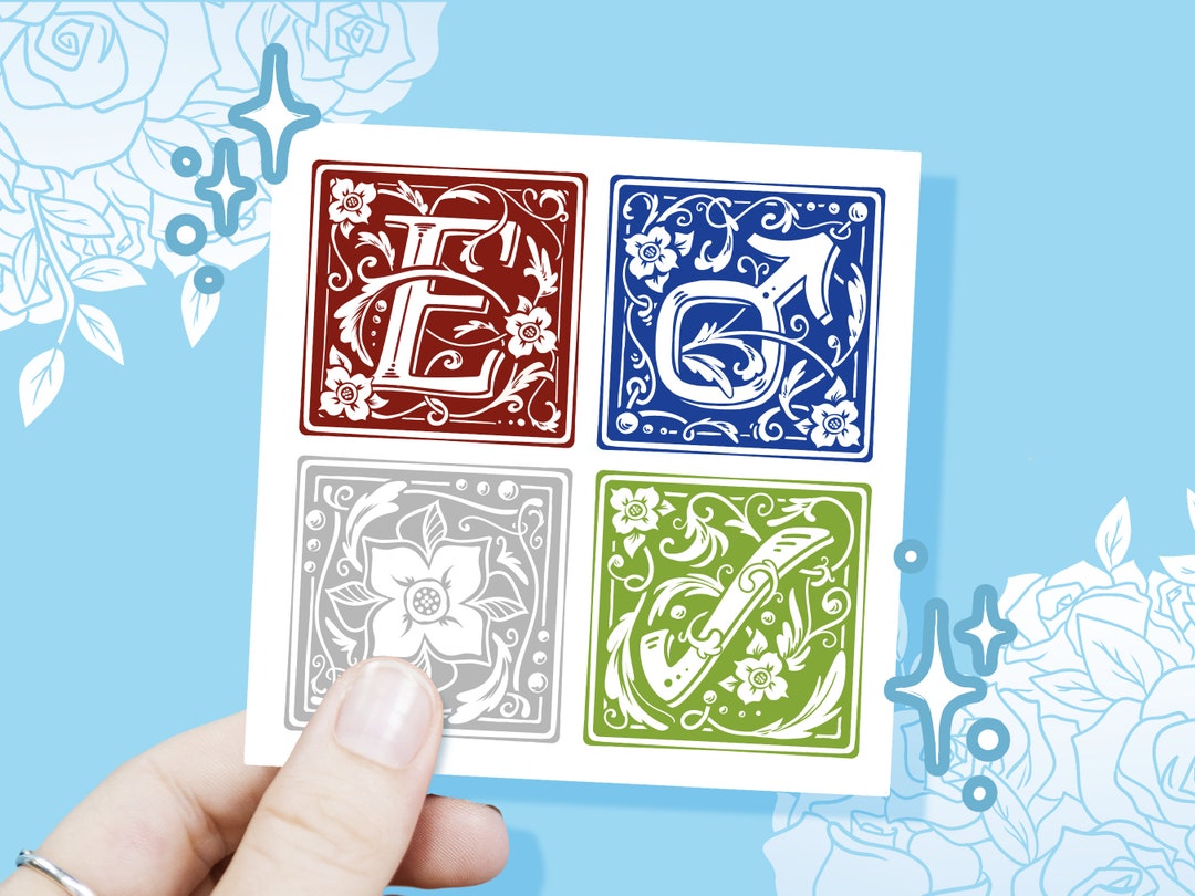 FANFIC Matte Vinyl Sticker - Medival Ao3 Fic Warning Tag - ( 2 3/4 ...