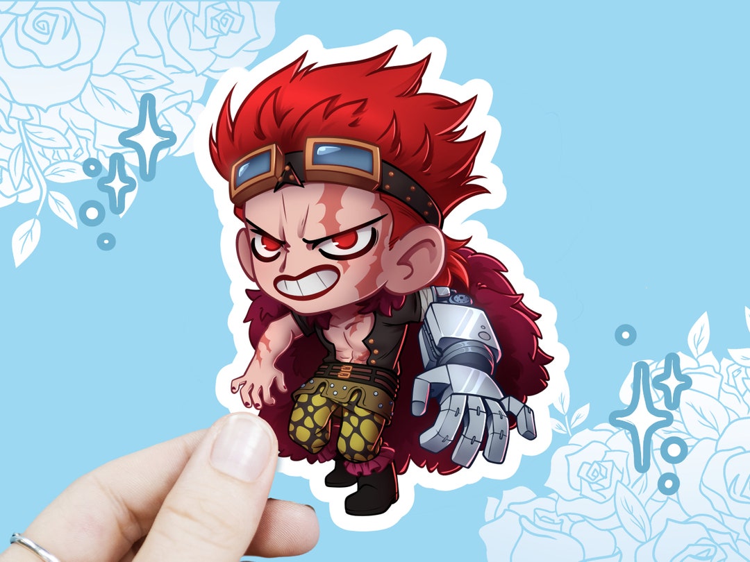 Eustass Kid - Matte Vinyl Sticker - Anime - ( 3 in / 7,6 Cm) - Etsy