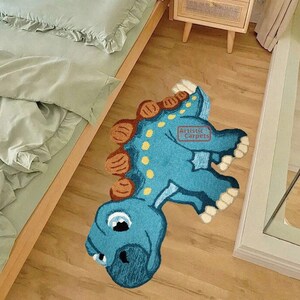 Dinosaur Rug / Kids Rugs / Animal Rug for Nursery / Kids Room Decor ...