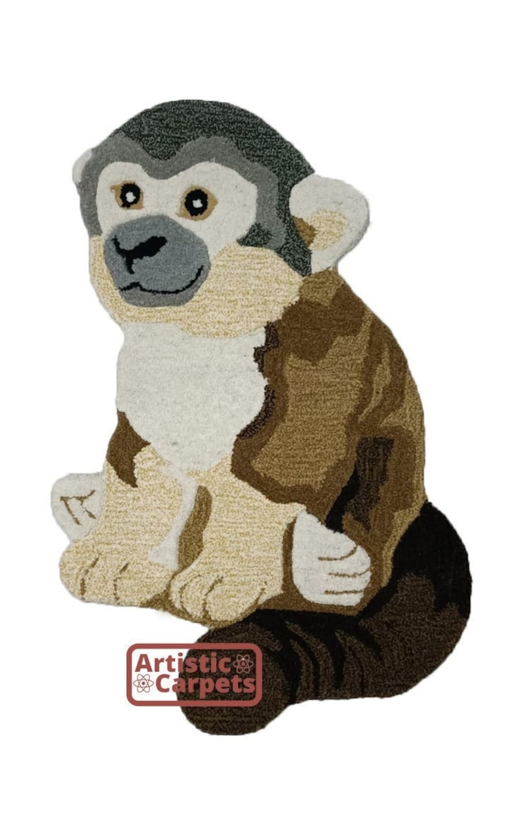 Tufted Monkey Rug / Animal Rug Carpet for Living Room - Etsy
