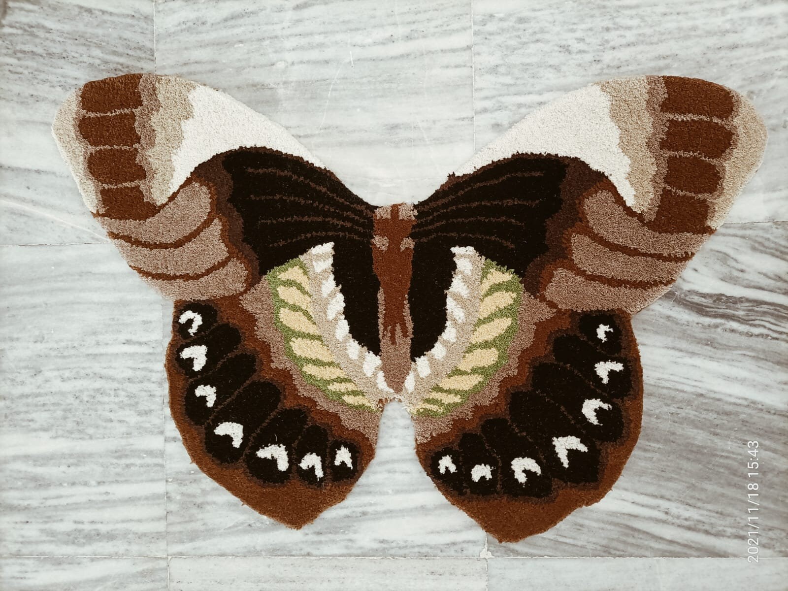 Hand Tufted Butterfly Dark Rug Carpet for Kids Playing Room - Etsy