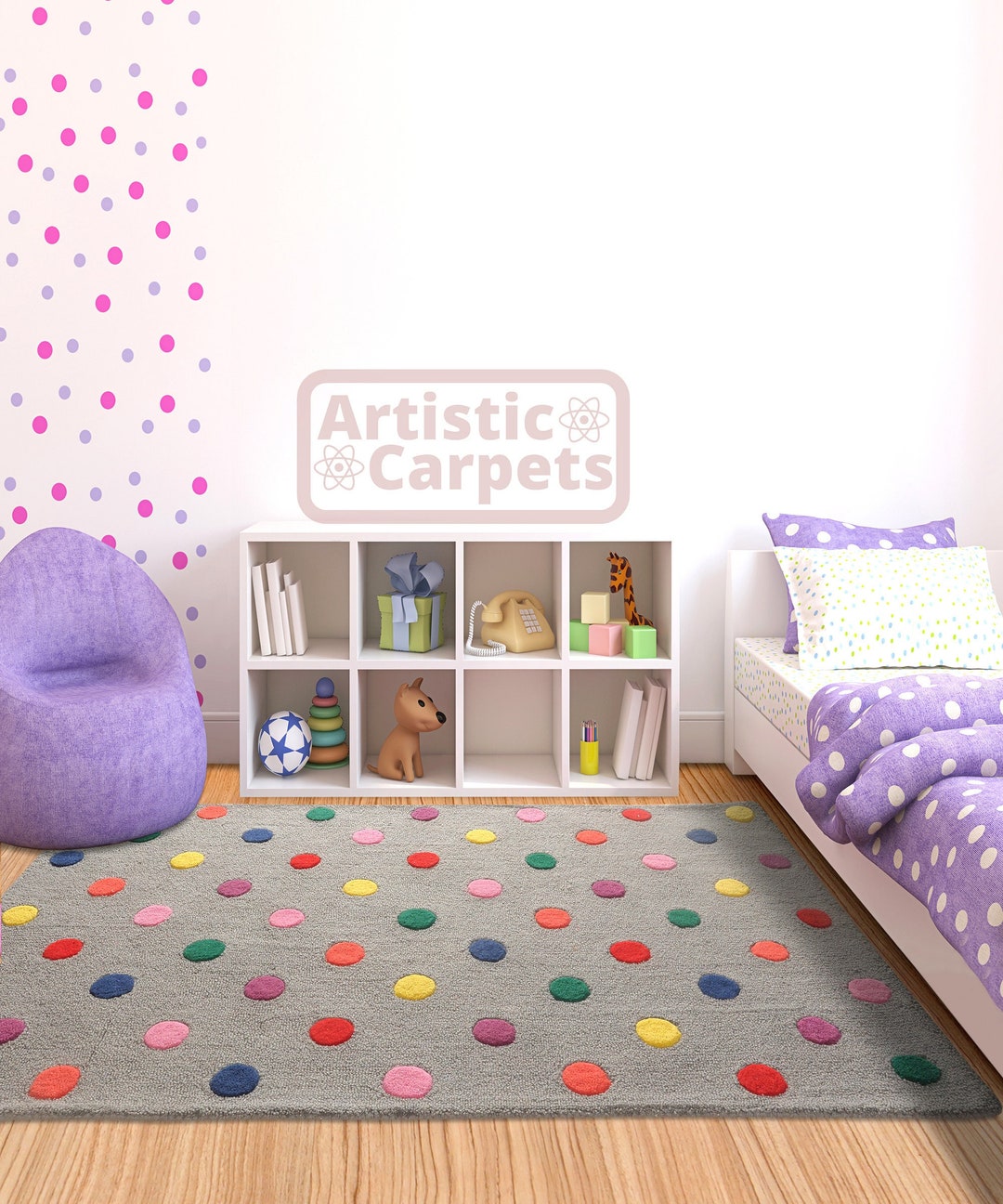 Girls Rugs, Kids Rugs for Bedroom, Girls Room Decor, Kids Area Rug ...