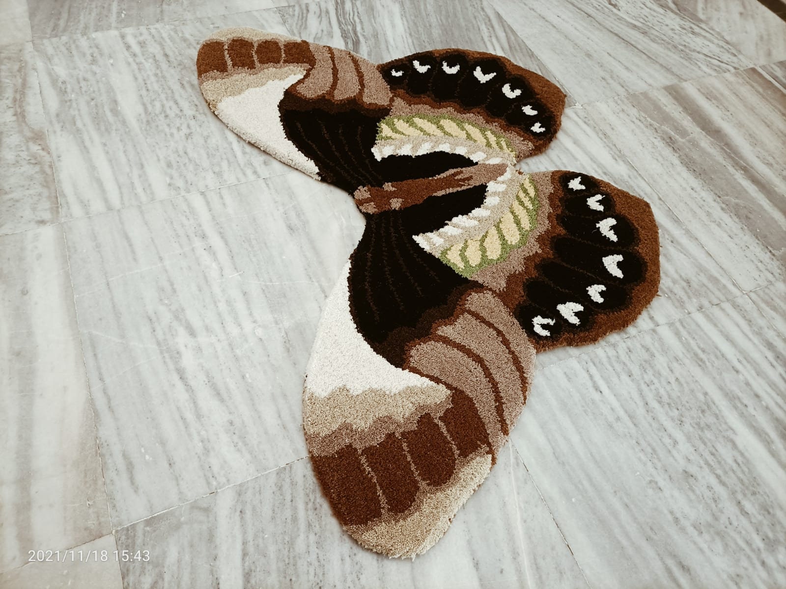 Hand Tufted Butterfly Dark Rug Carpet for Kids Playing Room - Etsy