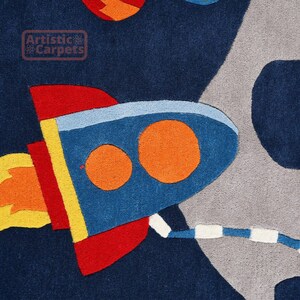 Galaxy Rugs for Bedroom, Space Theme Gifts for Boys, Space Rug Nursery ...